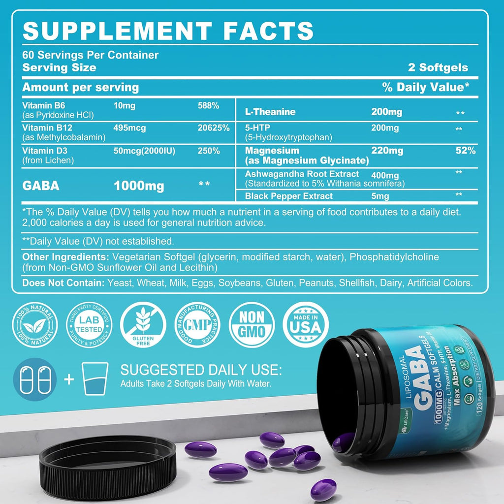 LILICARE sleep blends for relaxation