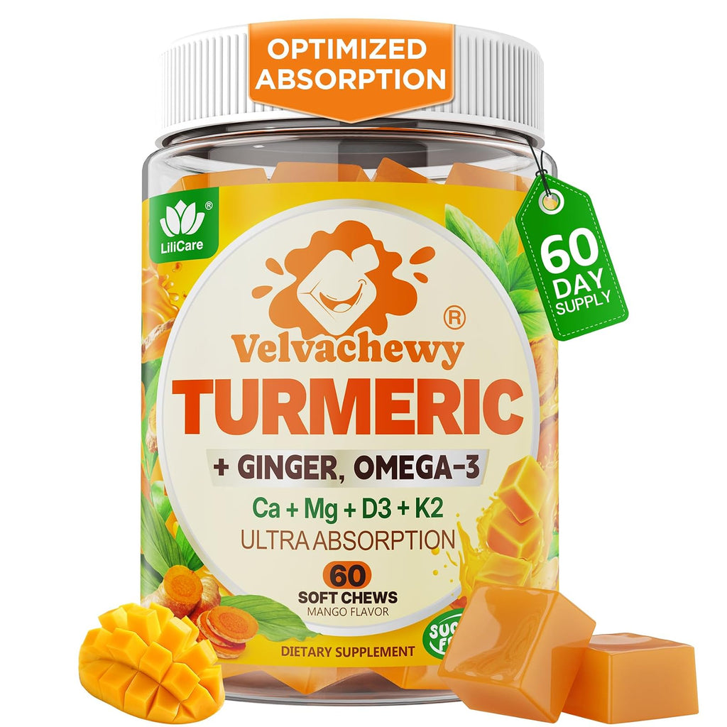 LILICARE turmeric and ginger gummies