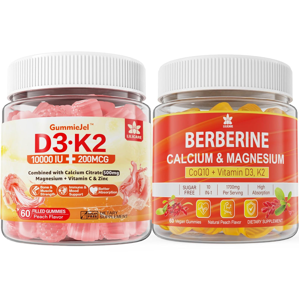 LILICARE Vitamin D3 K2 gummies for immunity