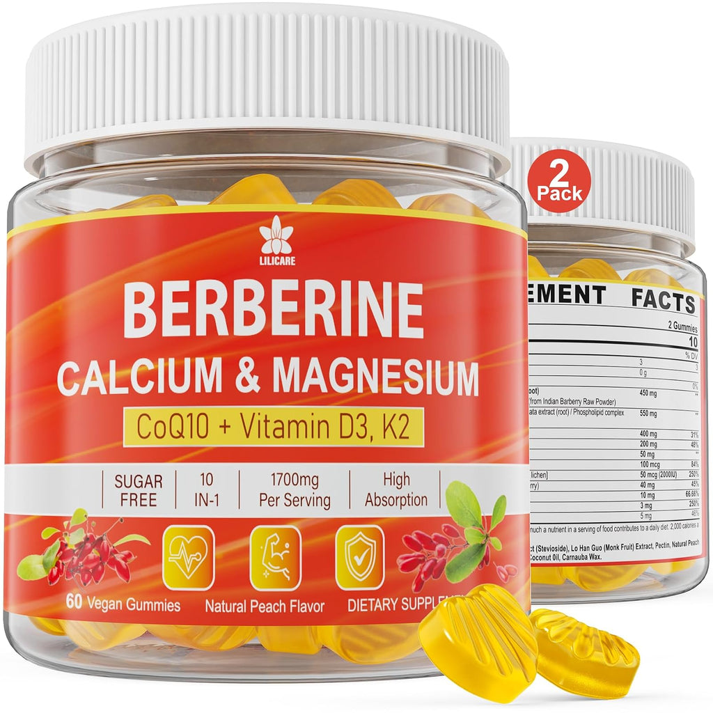 LILICARE Vitamin D3 K2 gummies for kids and adults