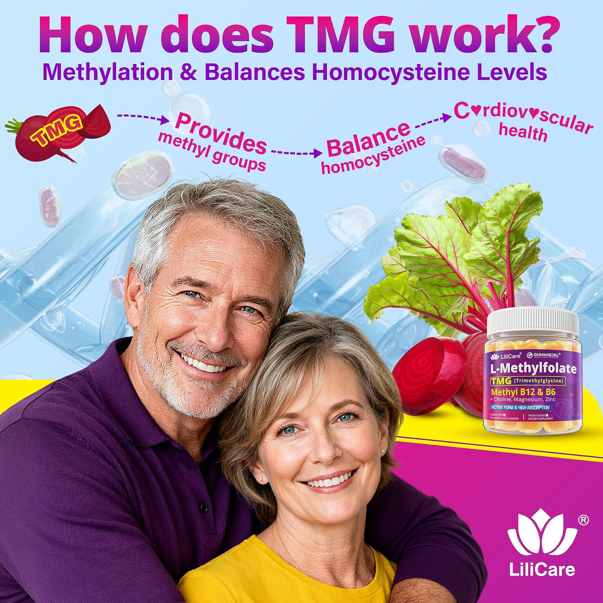 LILICARE vitamin gummies for absorption