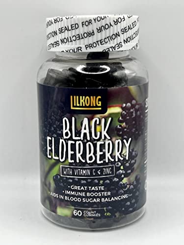 LilKong elderberry gummies with zinc