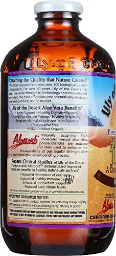 Lily aloe vera for digestive health
