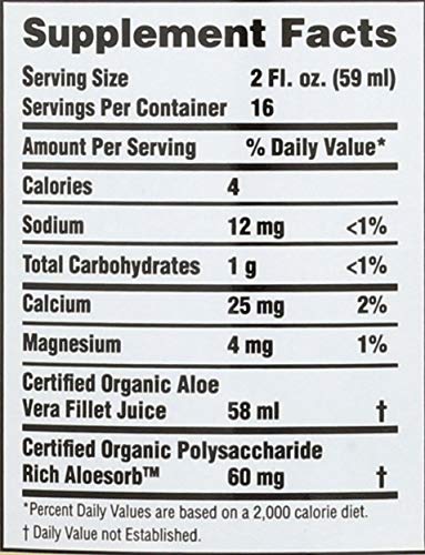 Lily aloe vera for digestive support