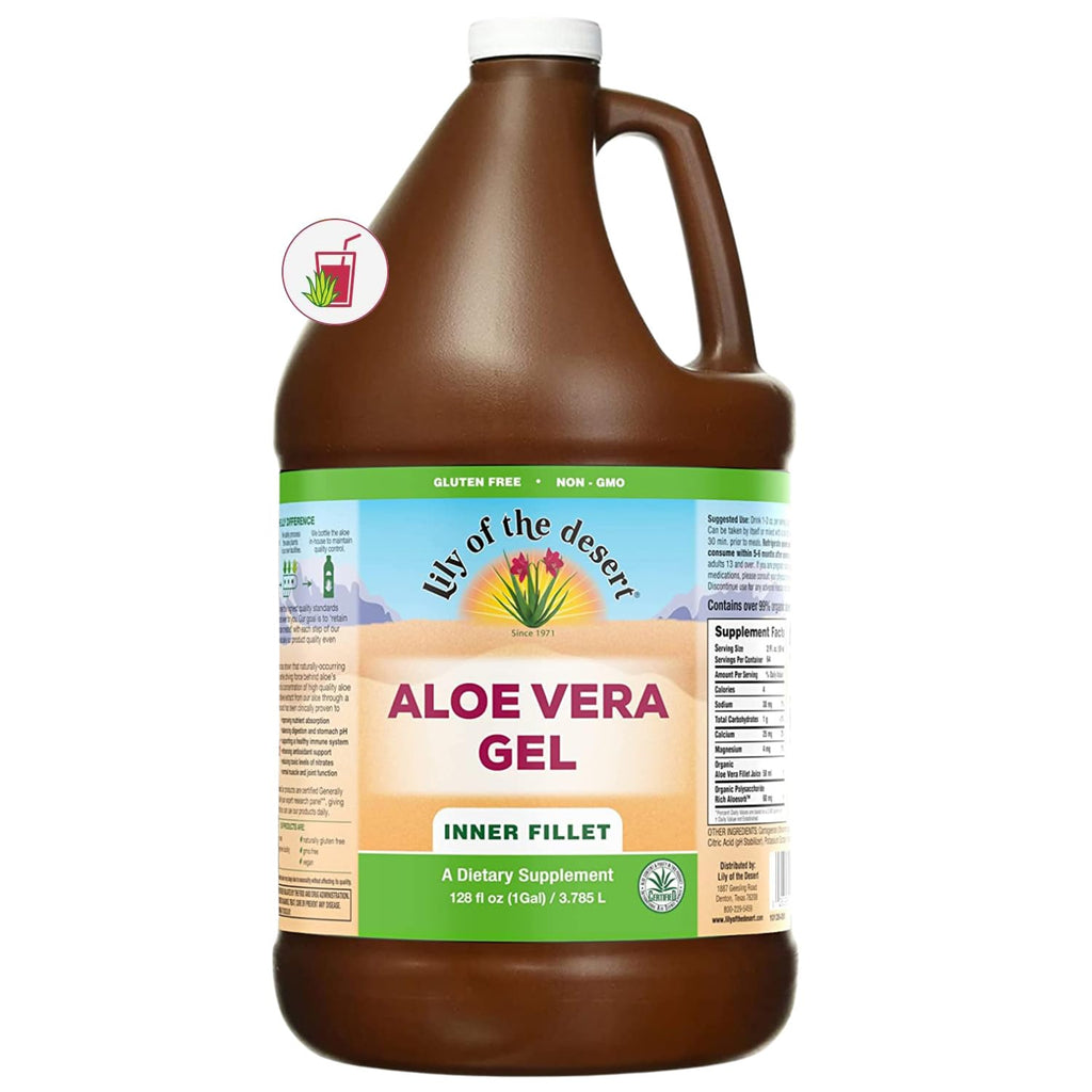 Lily Aloe Vera gel for glowing skin