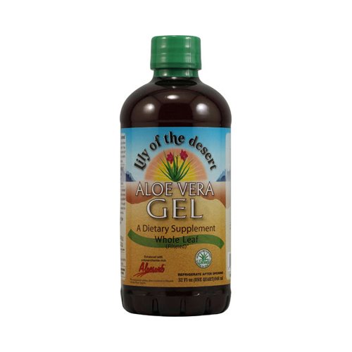 Lily aloe vera gel for skin hydration