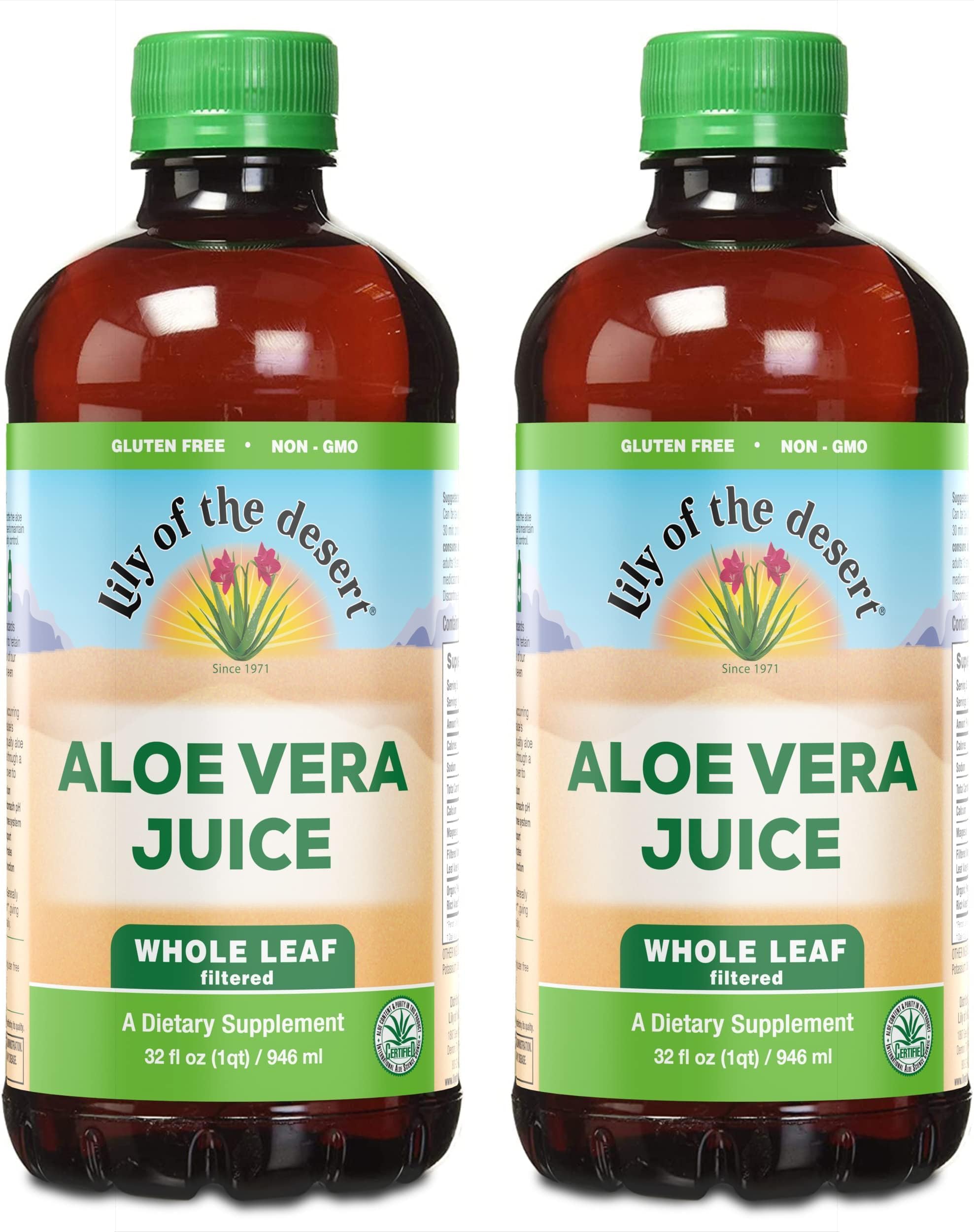 Lily aloe vera juice for digestion