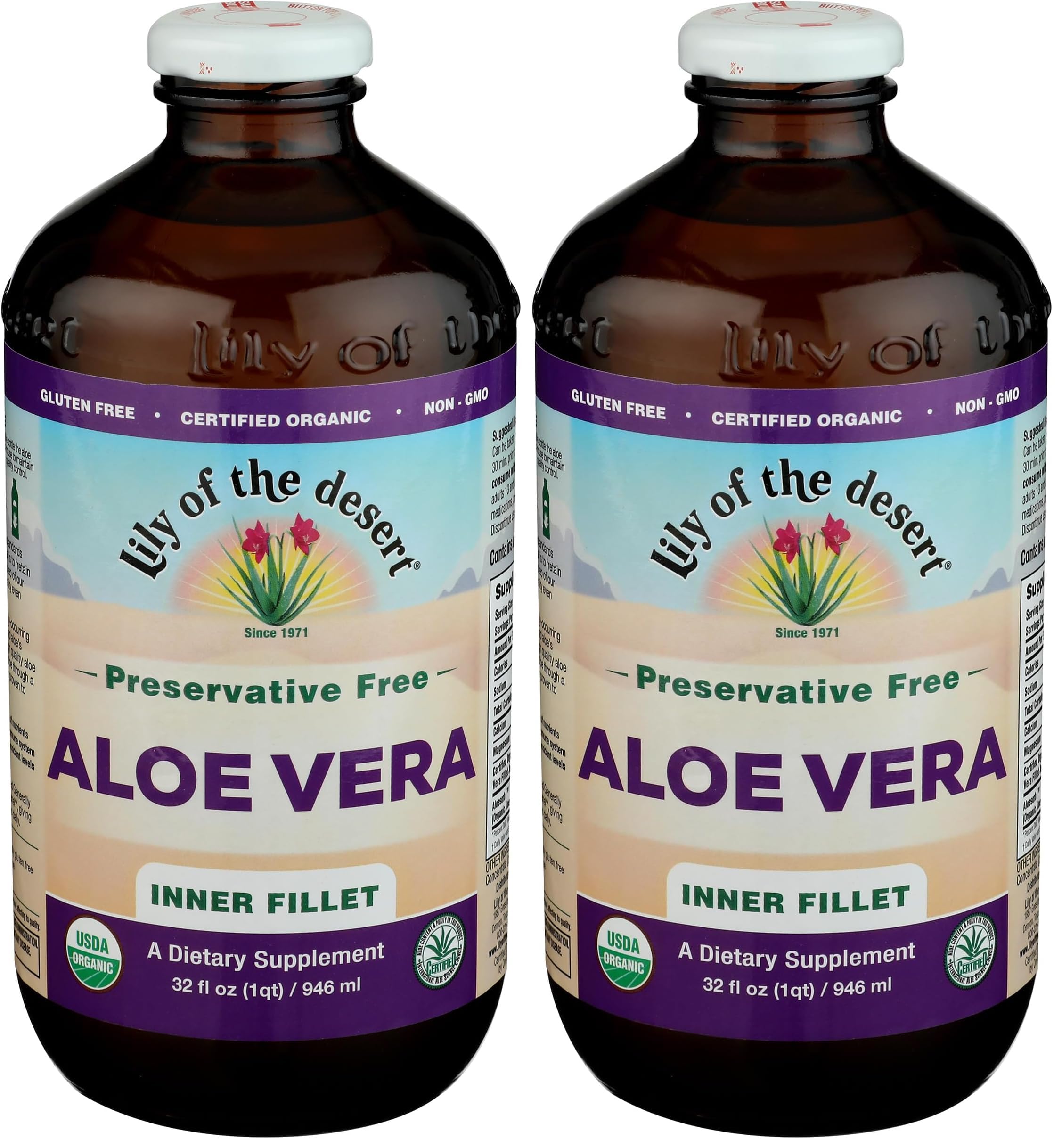 Lily aloe vera juice for wellness