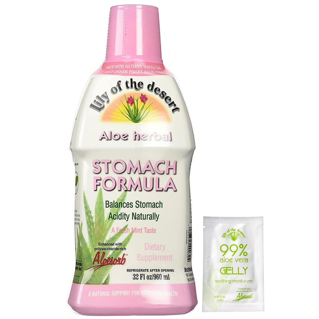 Lily of the Desert aloe stomach relief