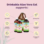 Lily of the Desert aloe vera gel with sachet