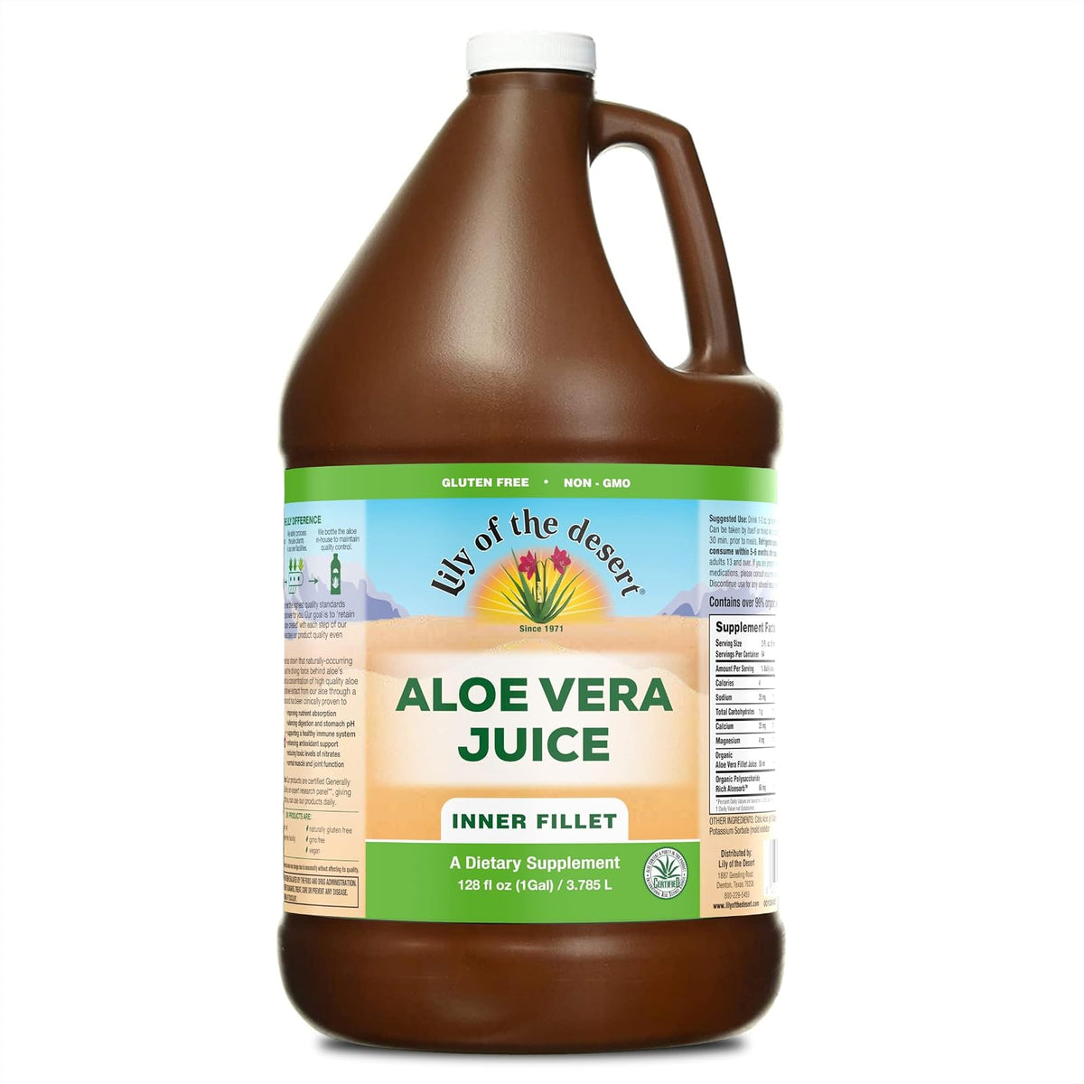Lily of the Desert aloe vera juice benefits