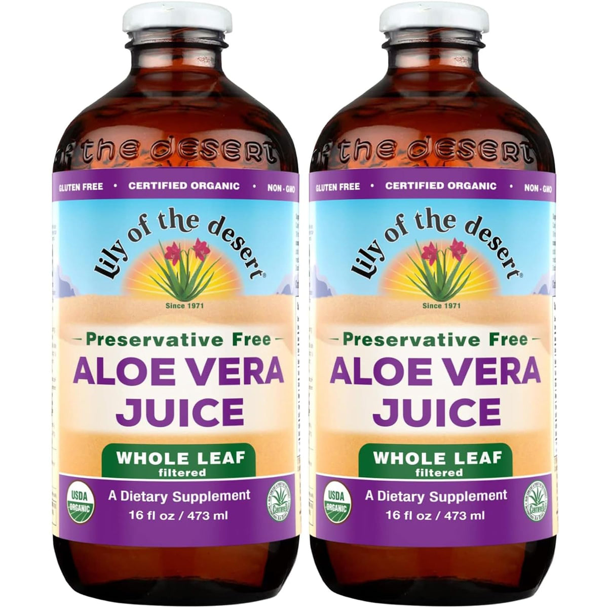 Lily of the Desert aloe vera juice