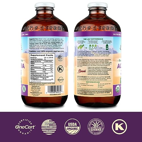 Lily of the Desert aloe vera juice