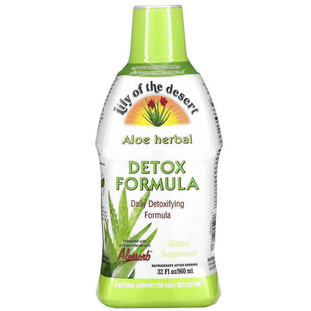 Lily Of The Desert detox aloe vera