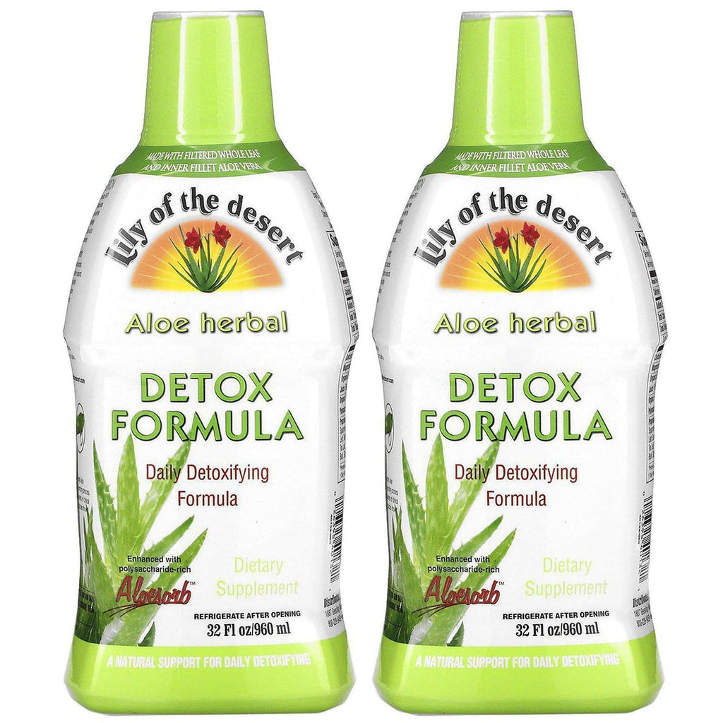 Lily Of The Desert detox formula benefits