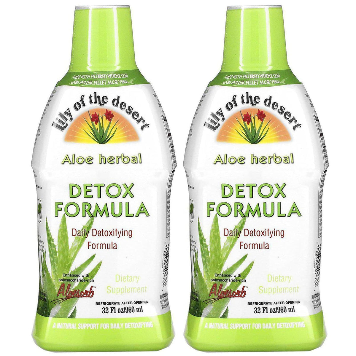 Lily Of The Desert detox formula benefits