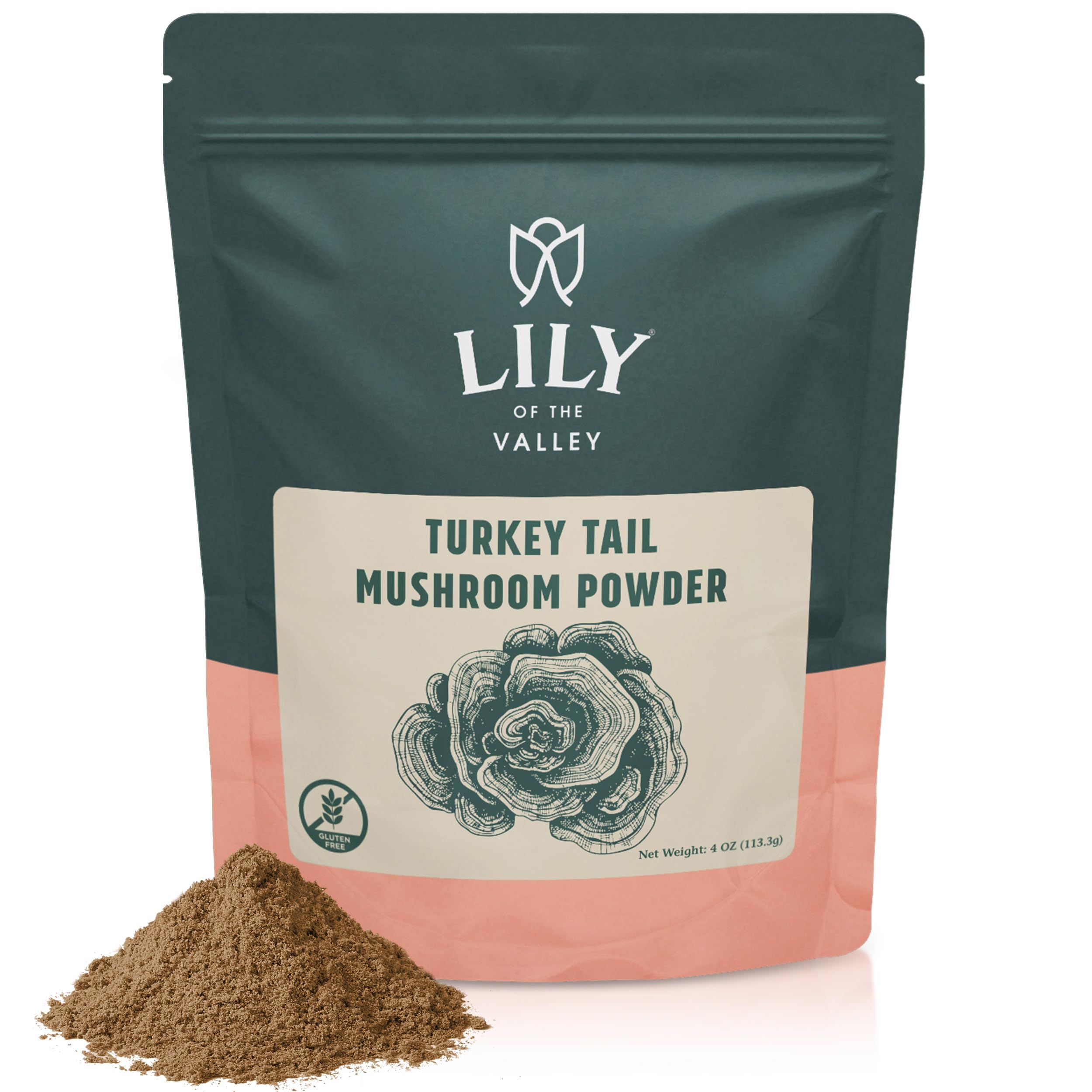 LILY Turkey Tail mushroom powder benefits