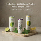 lime and mint herbal infusion