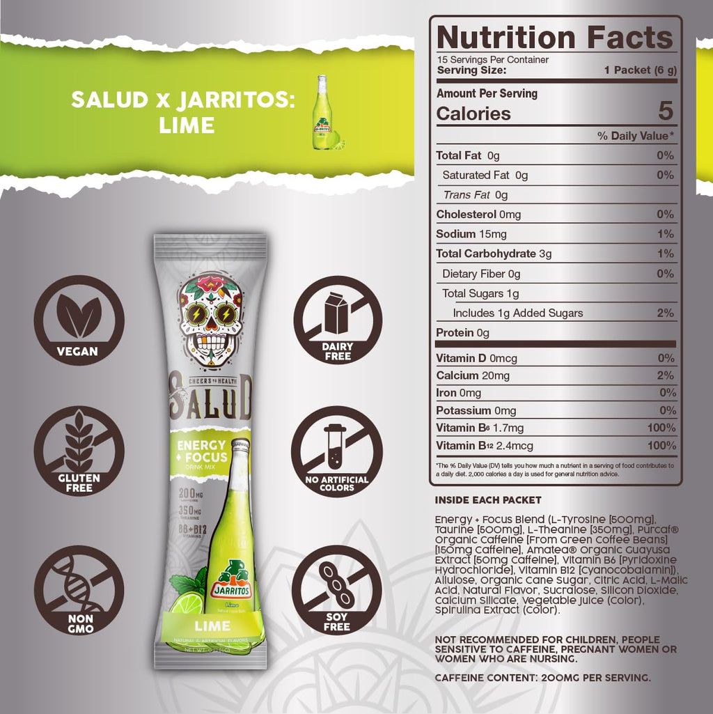 lime drink mix for energy boost
