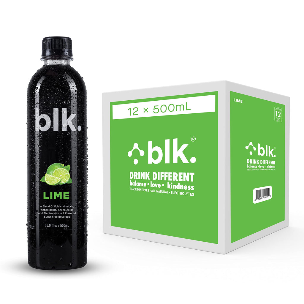 Lime flavored trace minerals water