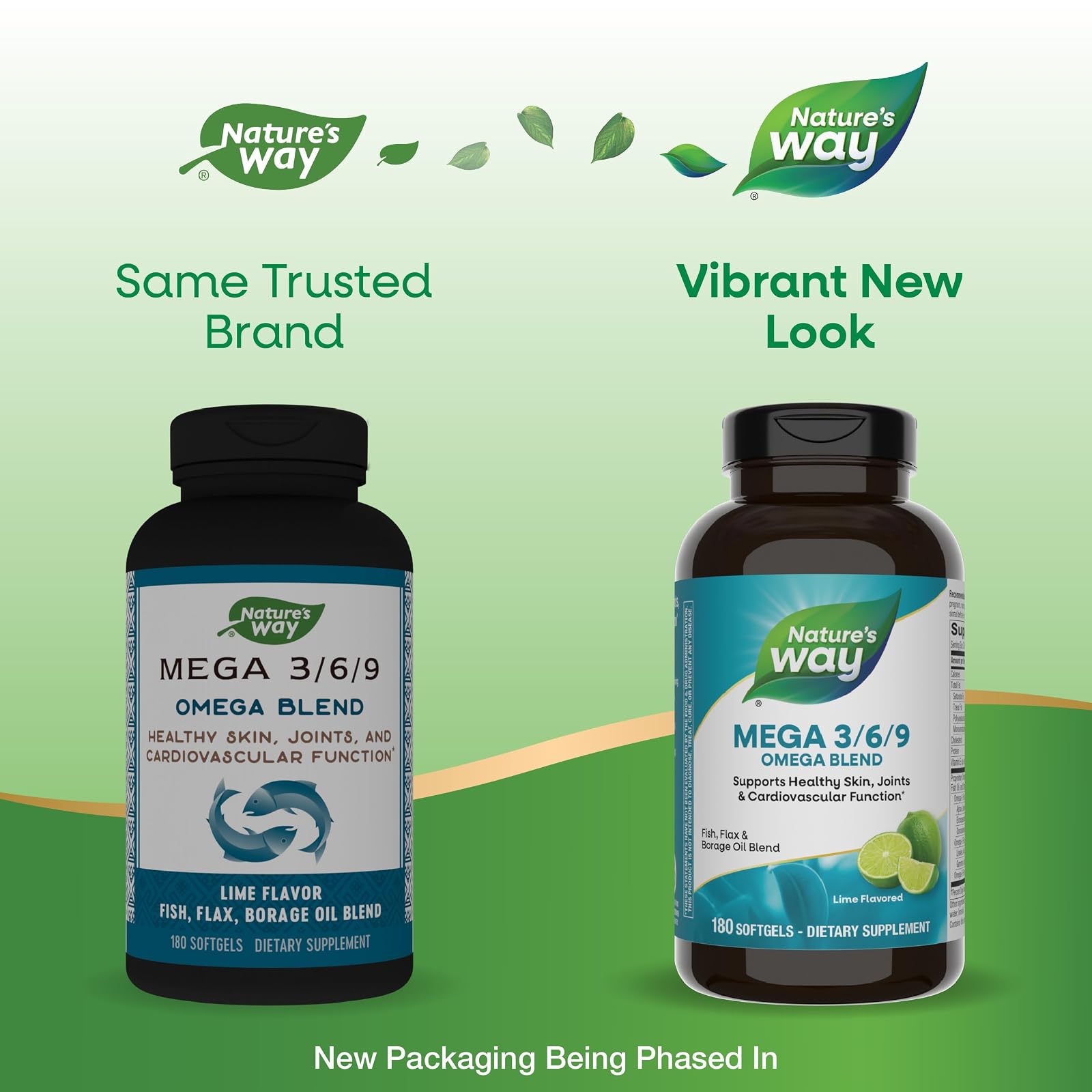 lime flavour fish oil supplement
