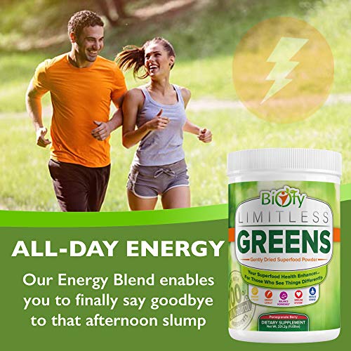 Limitless Greens Powder with wheatgrass