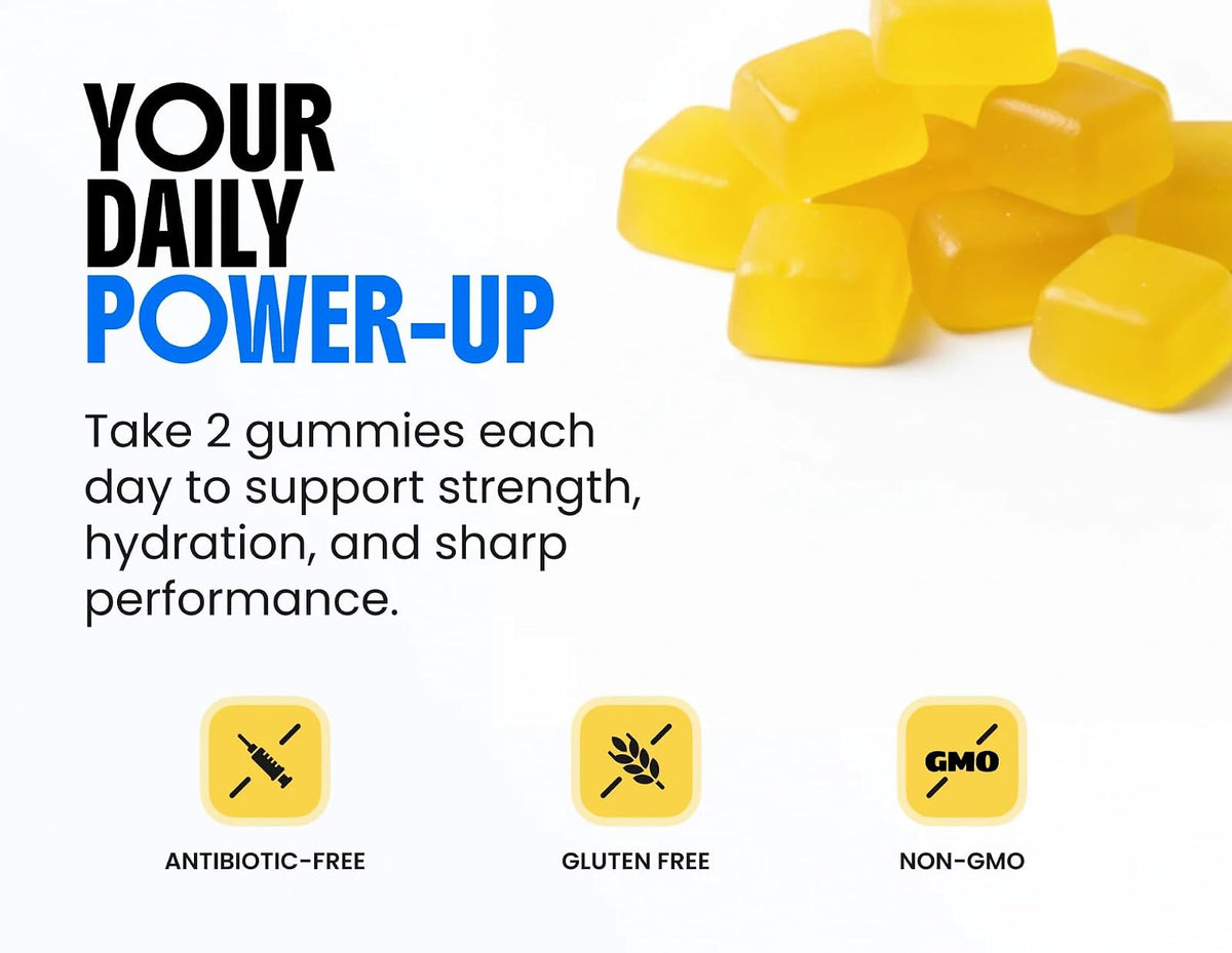 Limitless HYDR8 gummies convenient on-the-go