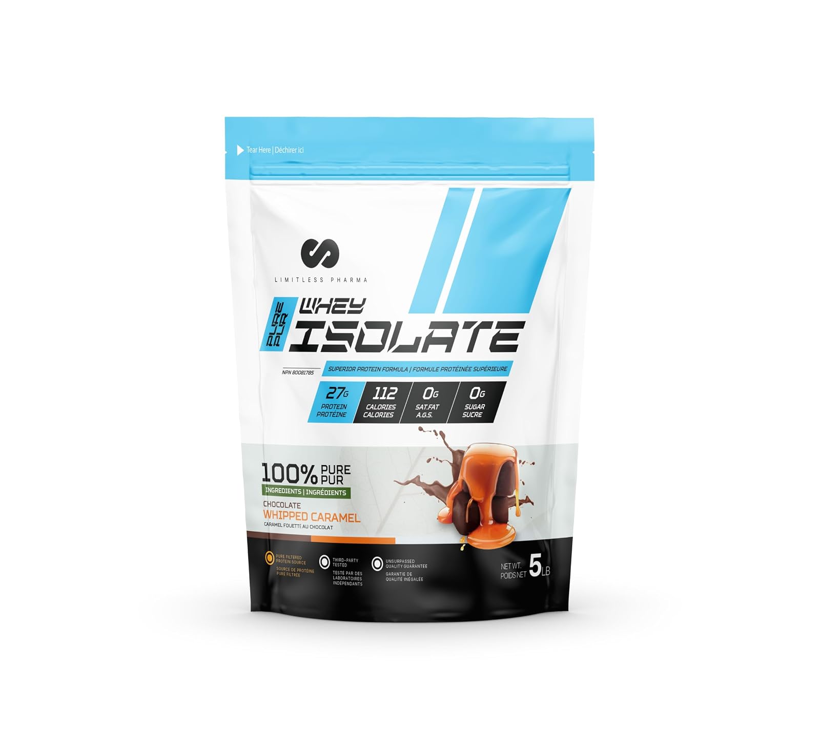 Limitless Pharma whey isolate protein