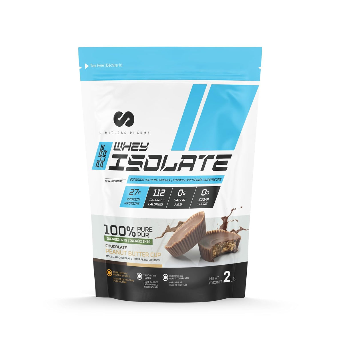 Limitless Pharma whey protein isolate