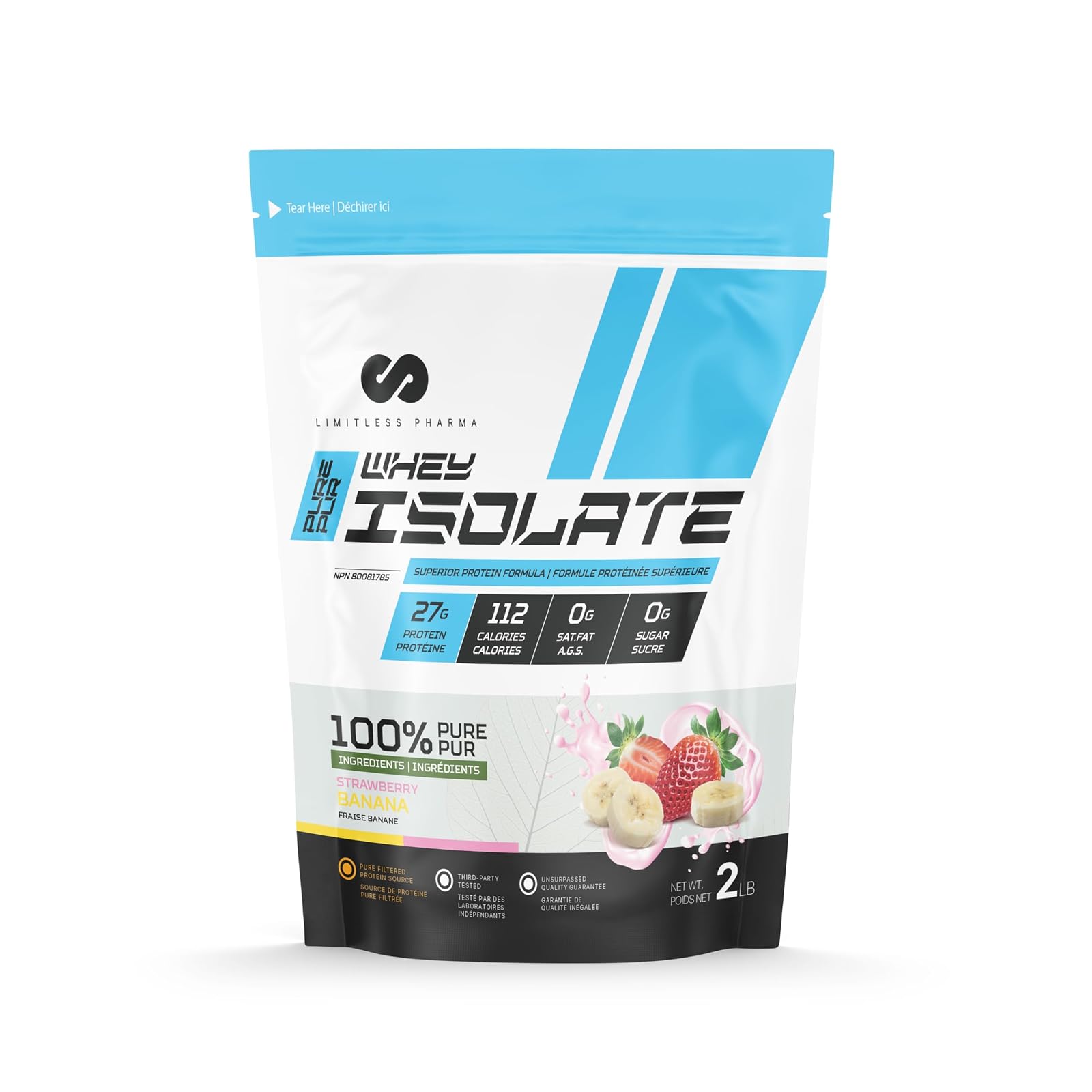 Limitless Pharma whey protein isolate