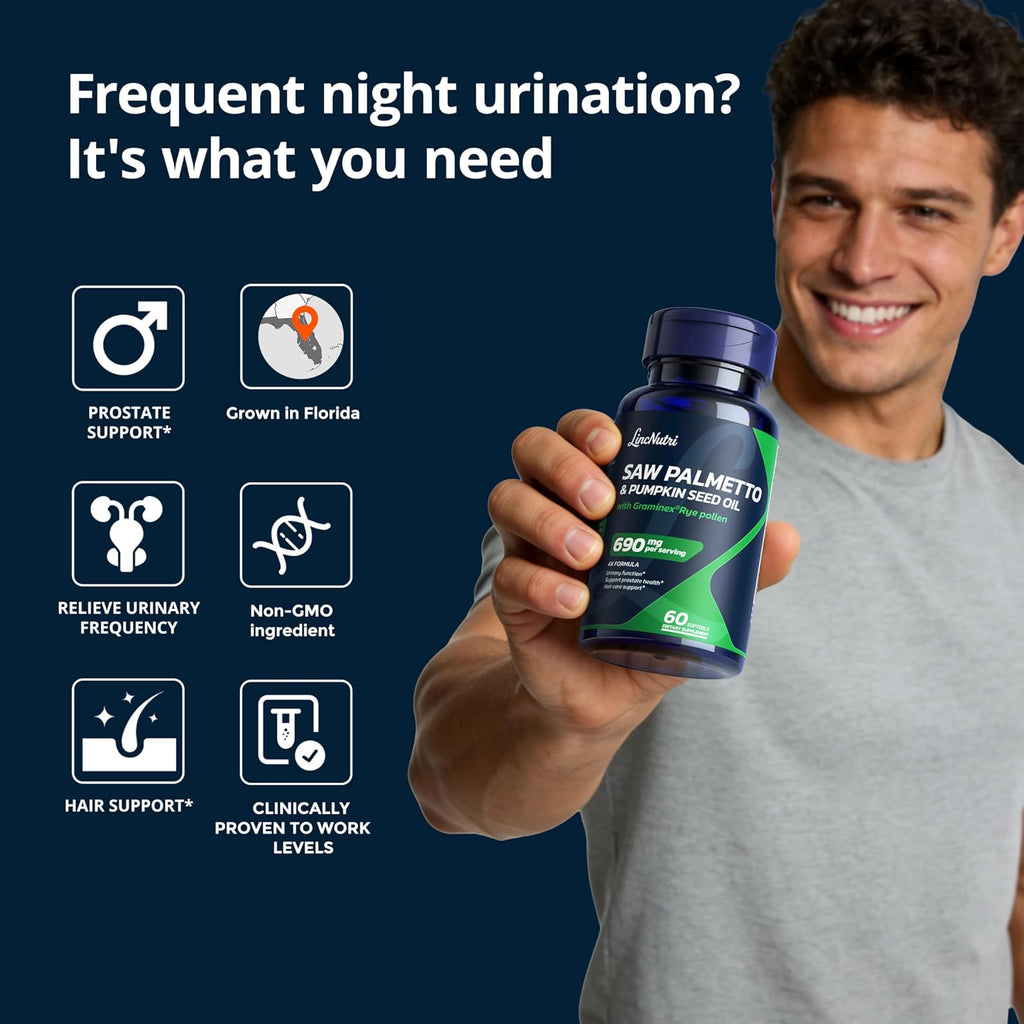 LincNutri Saw Palmetto extract benefits