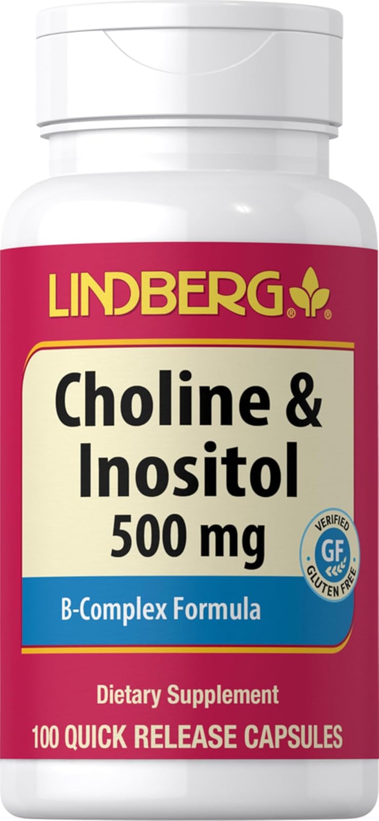 Lindberg Choline Inositol capsules for wellness