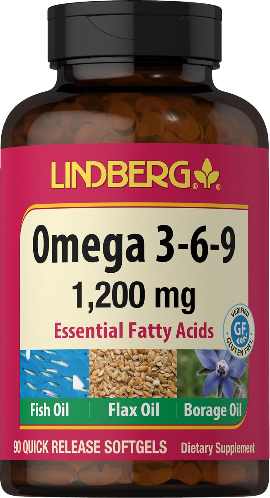 Lindberg fish oil softgels for health
