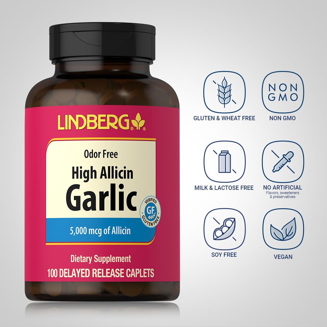 Lindberg garlic for cholesterol support