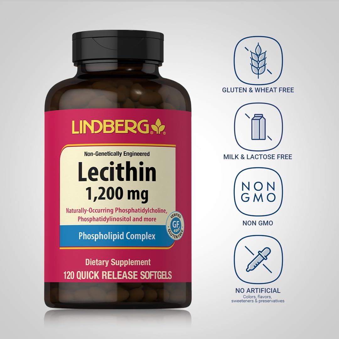 Lindberg lecithin for brain support