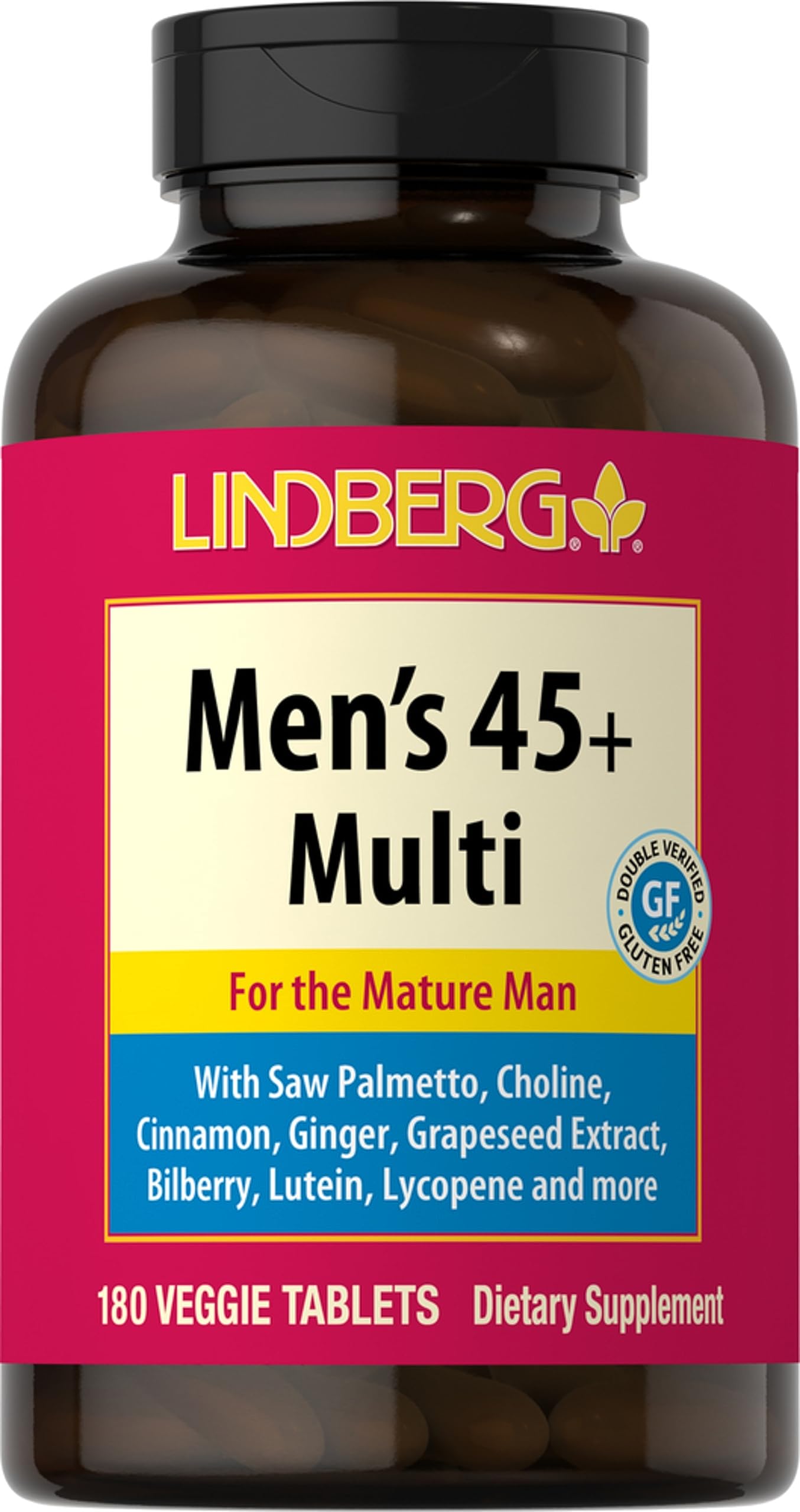 Lindberg multivitamin for men over 45