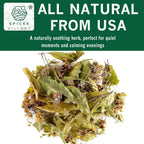 Linden flower tea for soothing effects