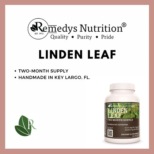 Linden Leaf herbal dietary capsules