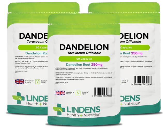 Lindens Dandelion herbal capsules benefits