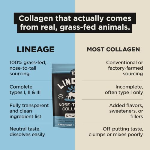 Lineage Provisions collagen powder 30 servings