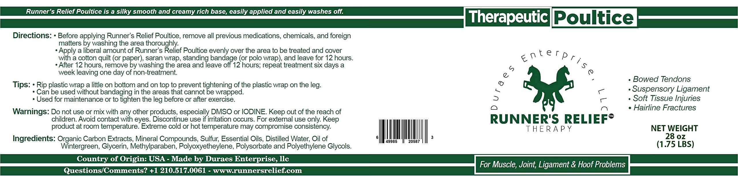 liniments to promote horse wellness