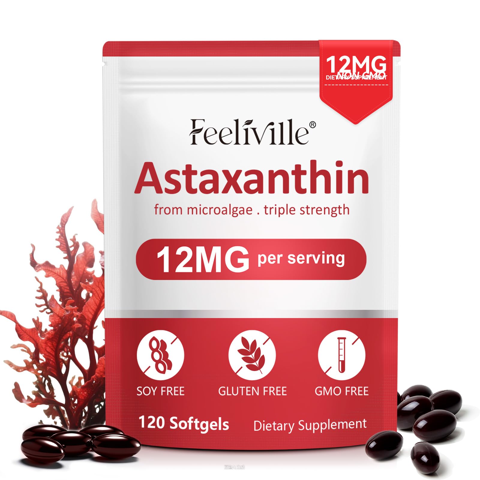 Linizanjiiy Astaxanthin 12 mg benefits