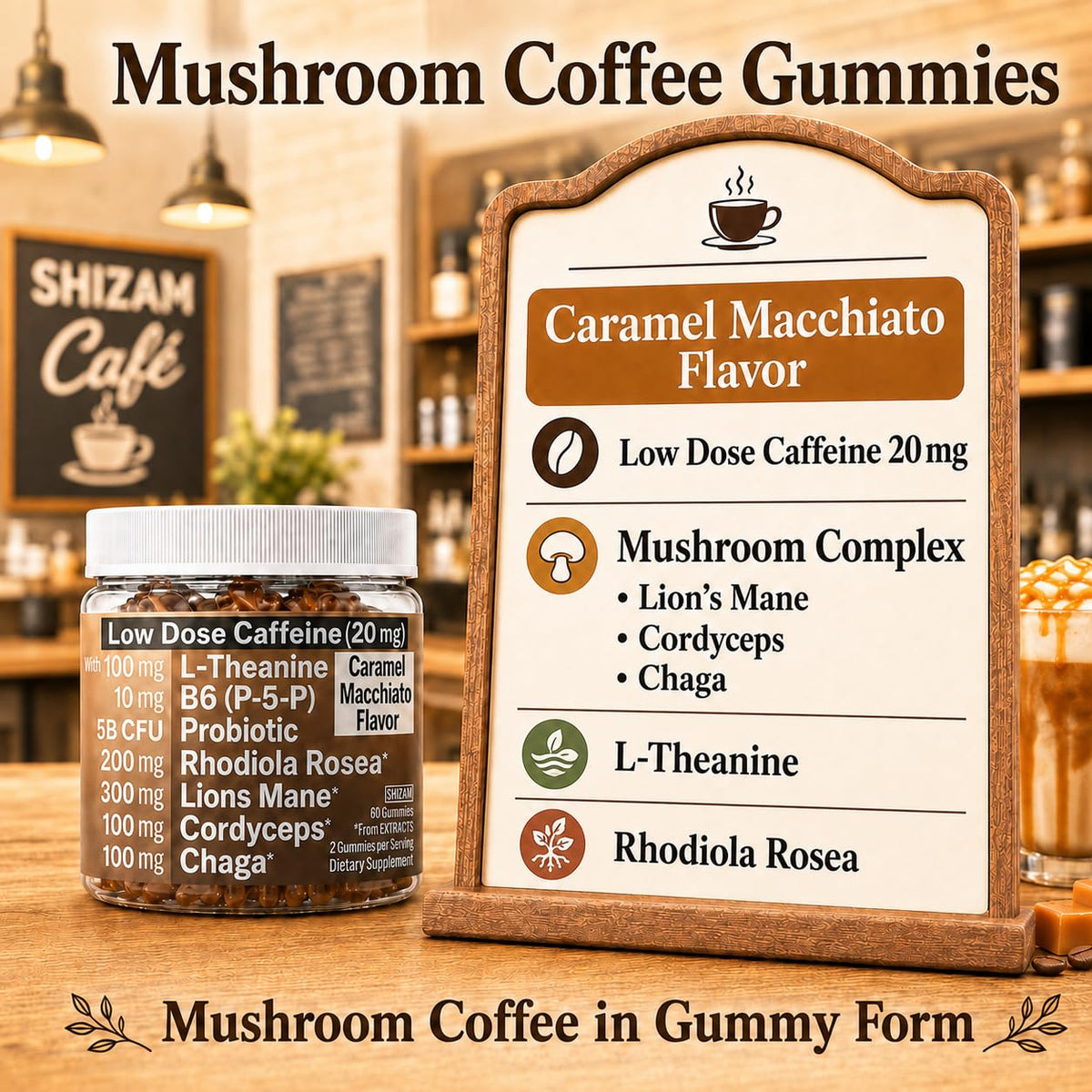 Lion's Mane and Cordyceps blend