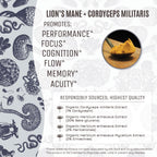 Lion's Mane and Cordyceps blend
