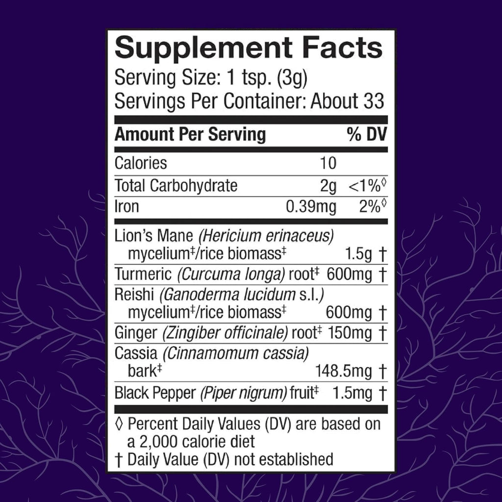 Lion's Mane and Reishi powder benefits