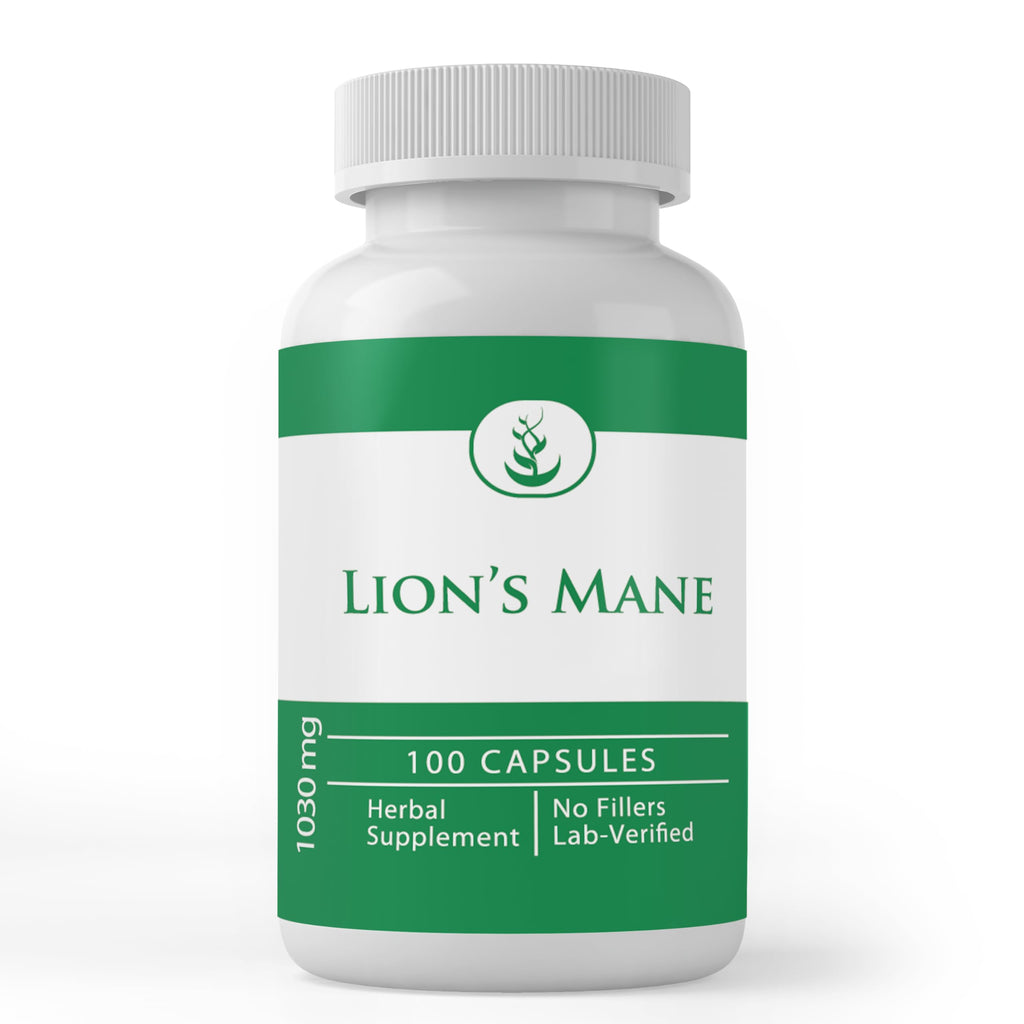Lion's Mane blended vitamin capsules