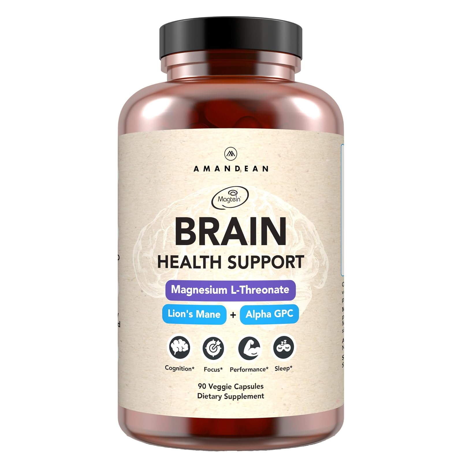 lion's mane brain support supplement