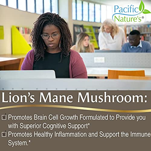 Lion's Mane capsules for better concentration