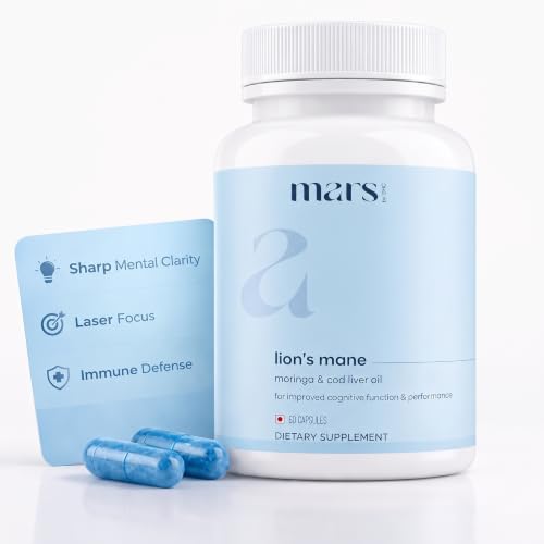 Lion's Mane capsules for brain health