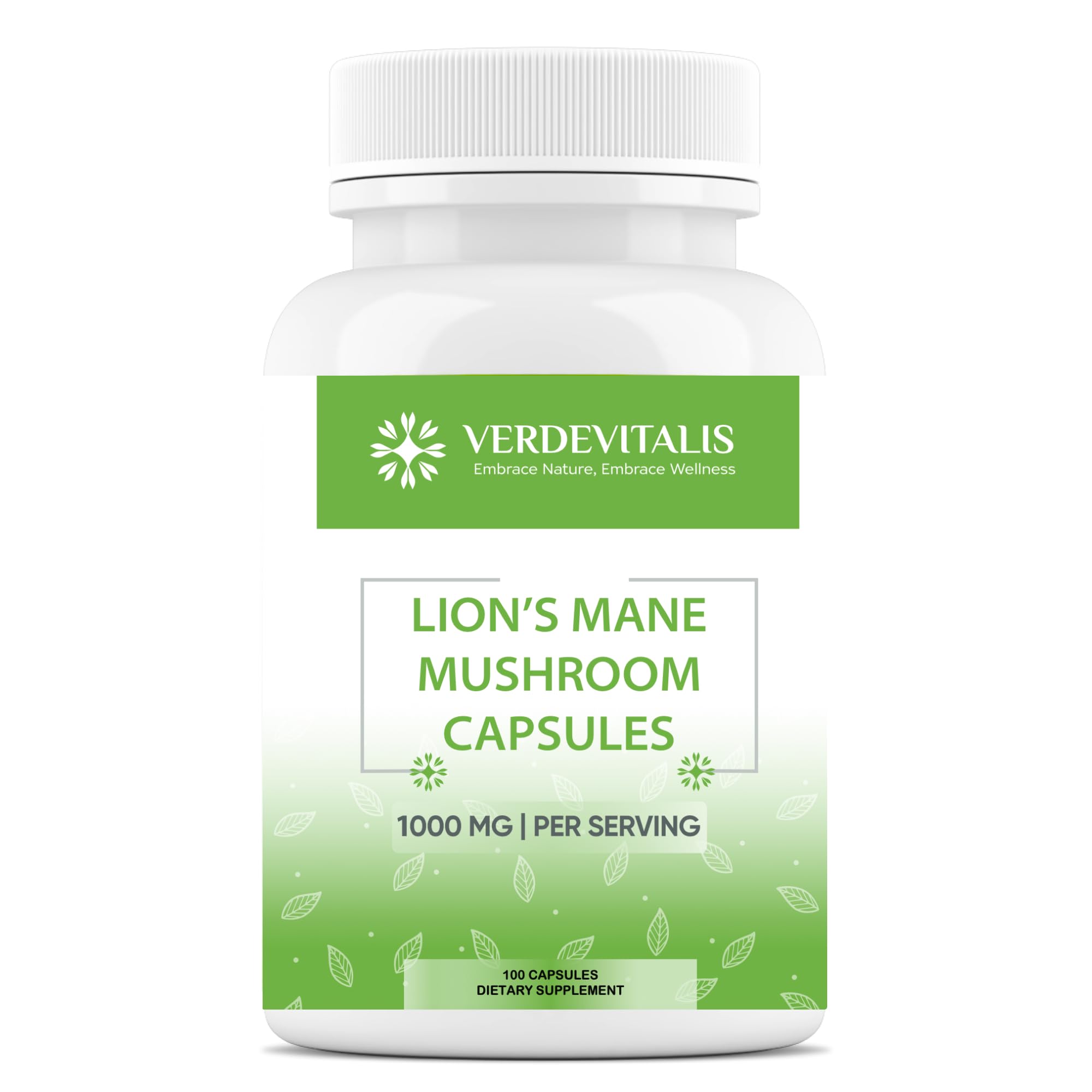 Lion's Mane capsules for brain health